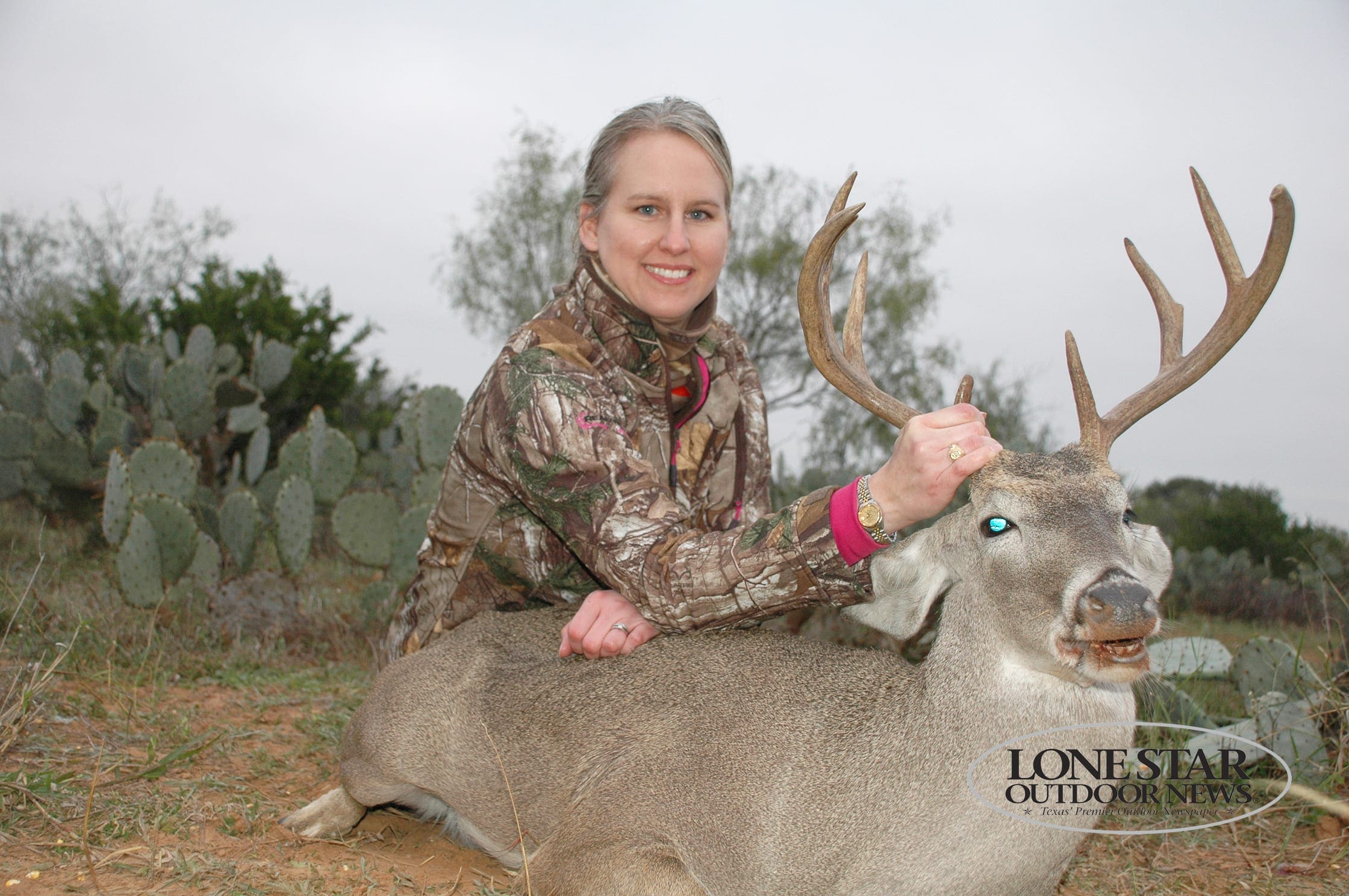 The first is always the best — Deidra takes her South Texas buck ...