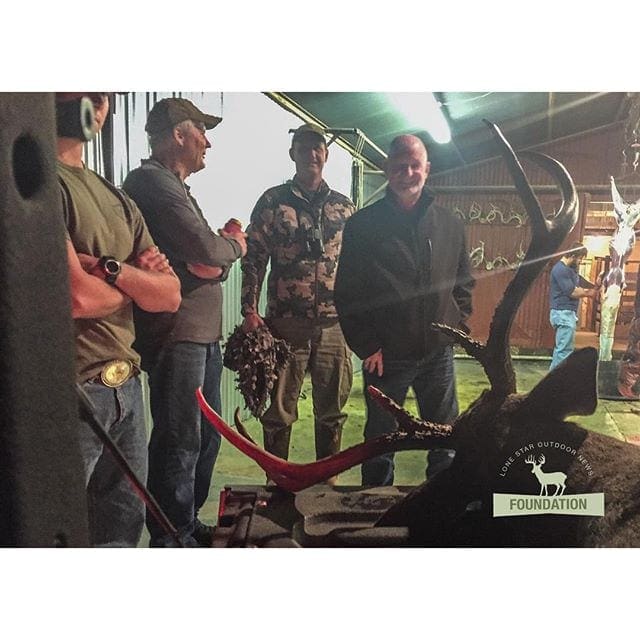 Busy night at the skinning shed. This 22 inch six - Texas Hunting ...