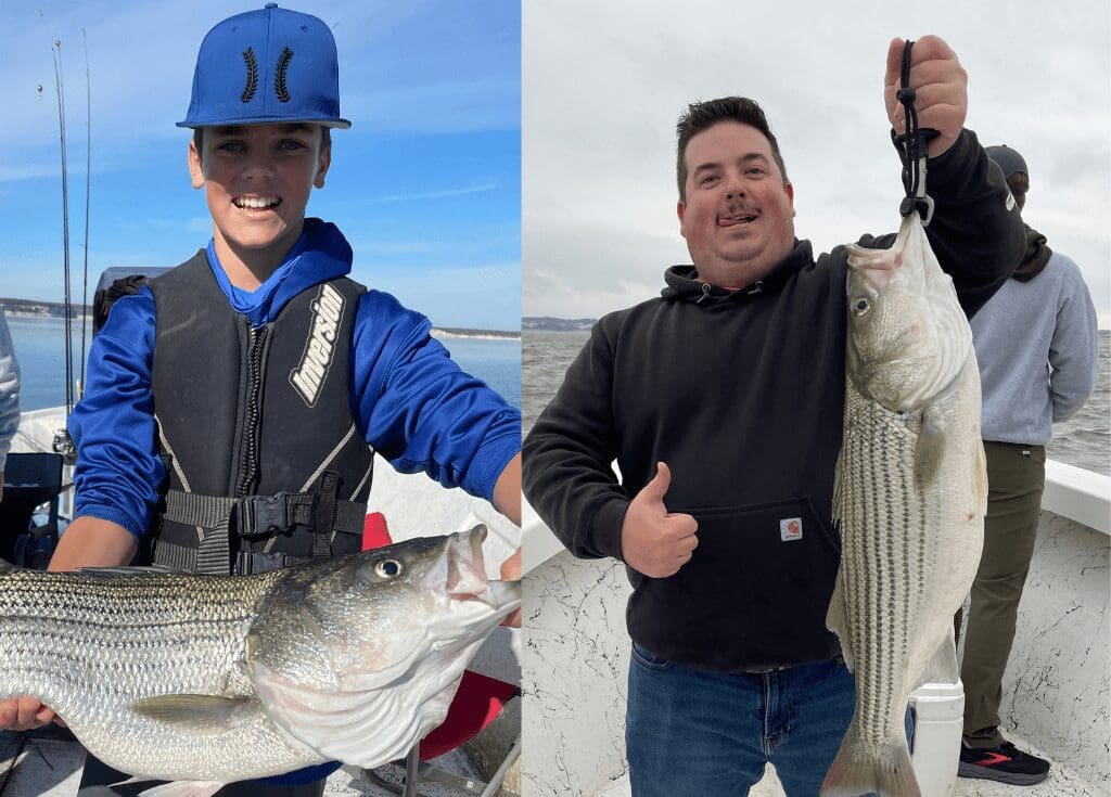 Texas fishing report: Striper, hybrids and white bass picking up steam ...